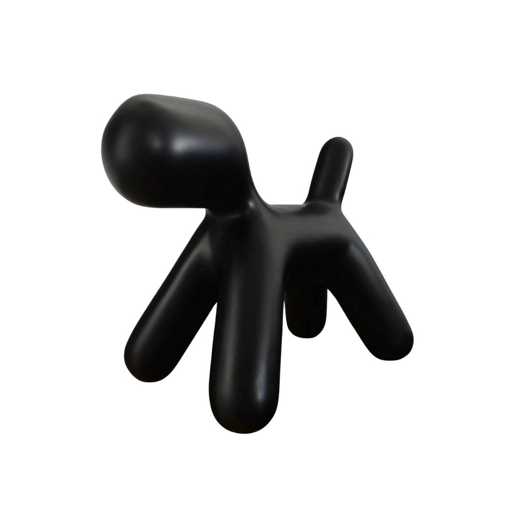Toto Nordic Resin Dog Sculpture Black | Mirra Interiors
